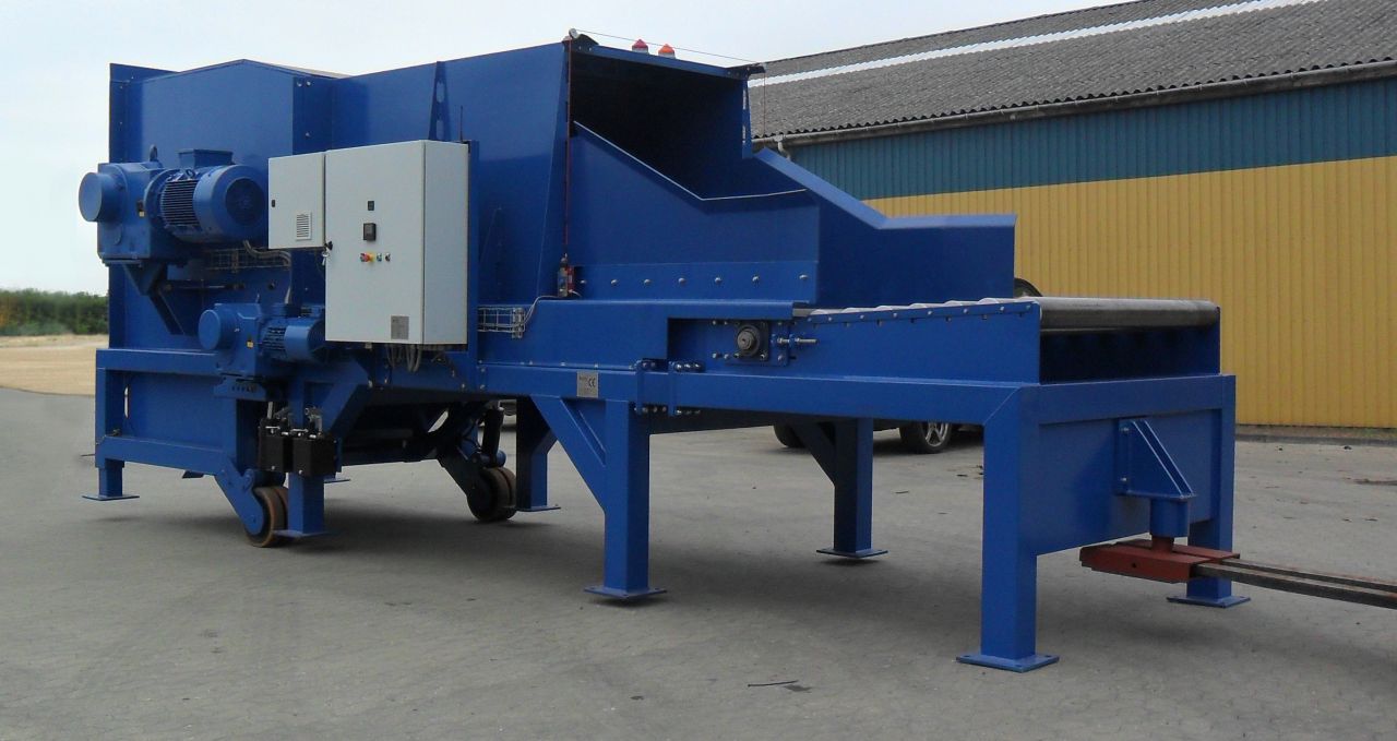 Bale opener - debaling of all kinds of wrapped bales