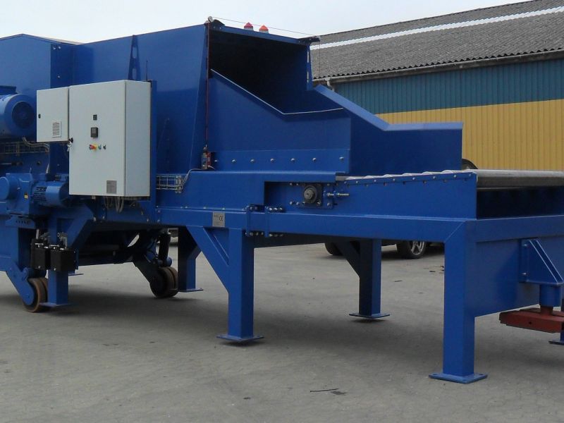 Bale opener - debaling of all kinds of wrapped bales