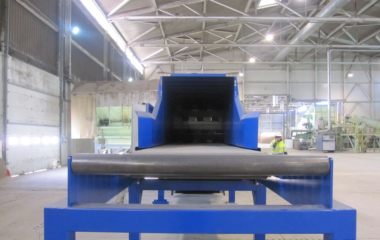 Bale opener - debaling of all kinds of wrapped bales