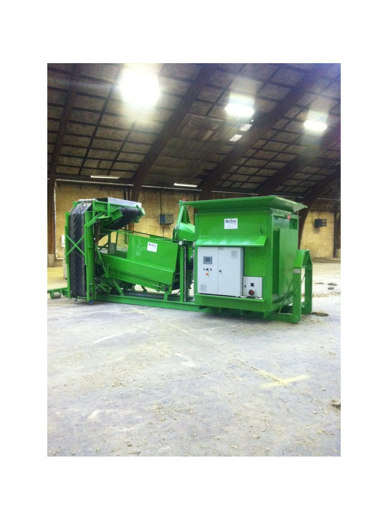 ReTec Mineral Wool Recycler - compress and reuse